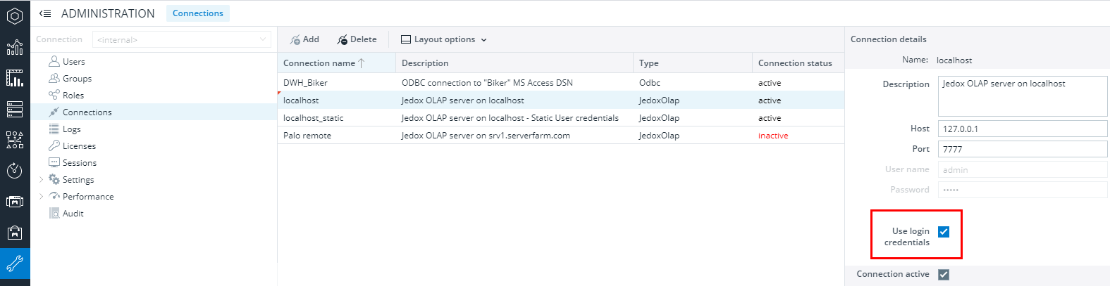 Administration Component