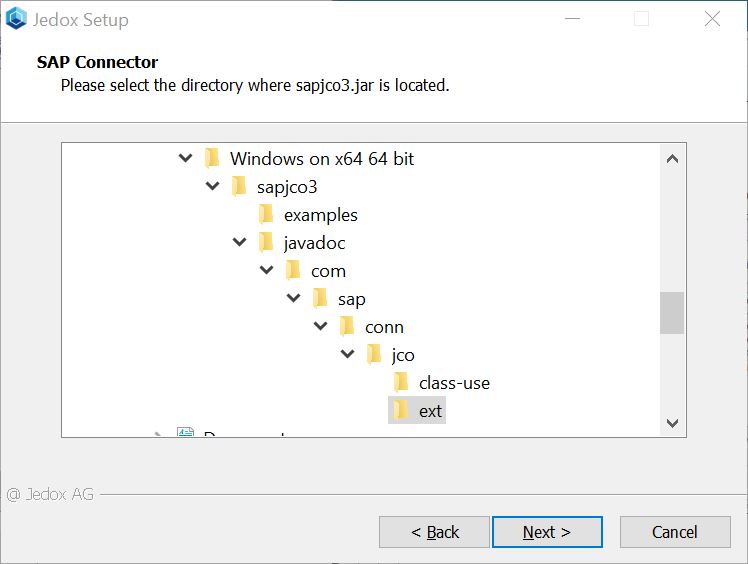 Installing Jedox Integrator Add-on SAP