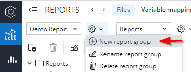 Example: Report with Variables