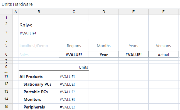 Example: Report with Variables