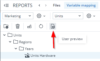 Example: Report with Variables