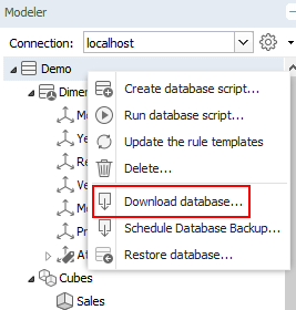 Downloading a Database
